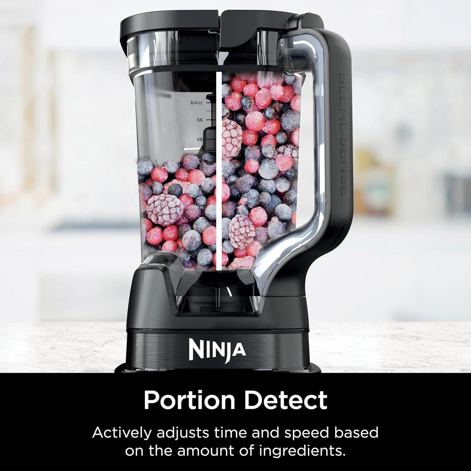 Ninja Kitchen System, All-in-1 Food Processor & Blender, 8-Cup Bowl ...