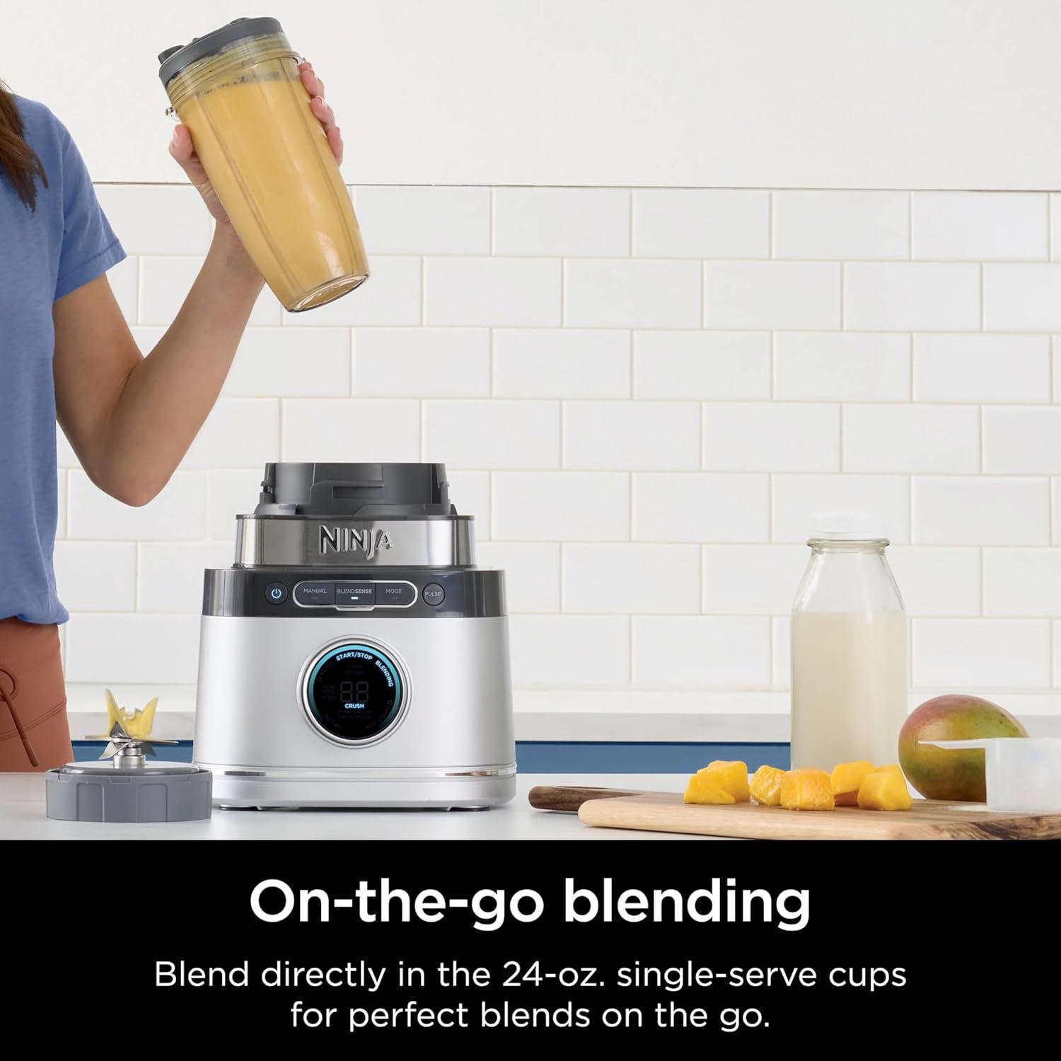 Ninja Kitchen System, All-in-1 Food Processor & Blender, 8-Cup Bowl ...