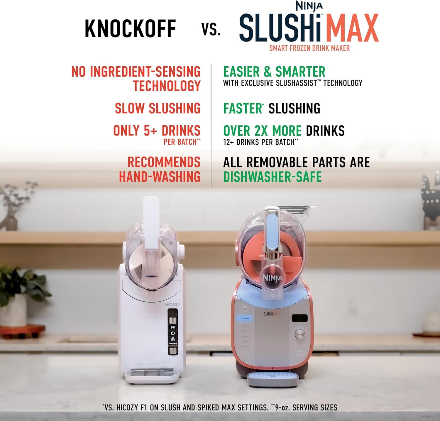 Ninja SLUSHi XL Smart Frozen Drink Maker & Slushi Machine | With ...