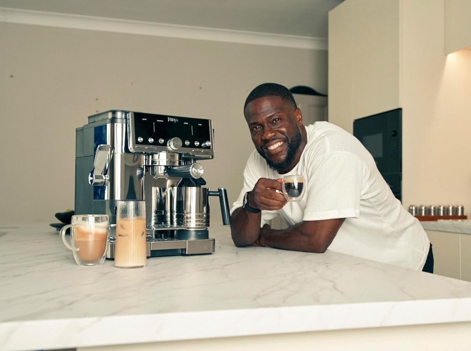 Ninja Luxe™ Café Pro designed by David Beckham, Espresso Machine, Drip ...
