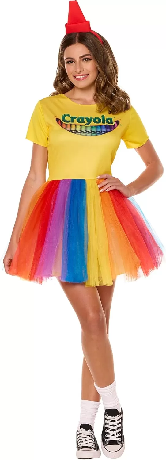 InSpirit Designs Adult Crayola Crayon Box Costume | Officially Licensed ...